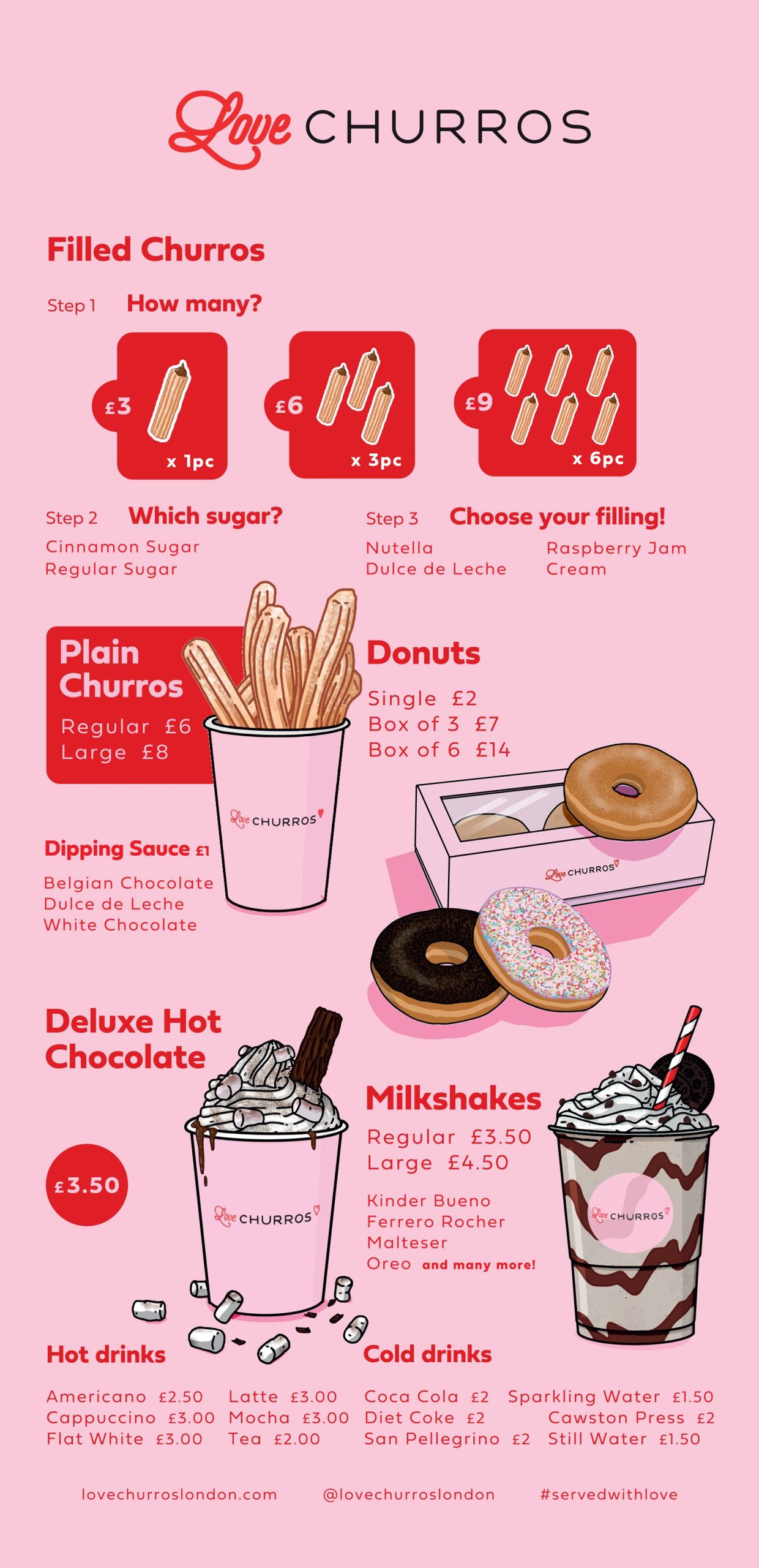 Love Churros | Croydon | South London | Desserts | BOXPARK