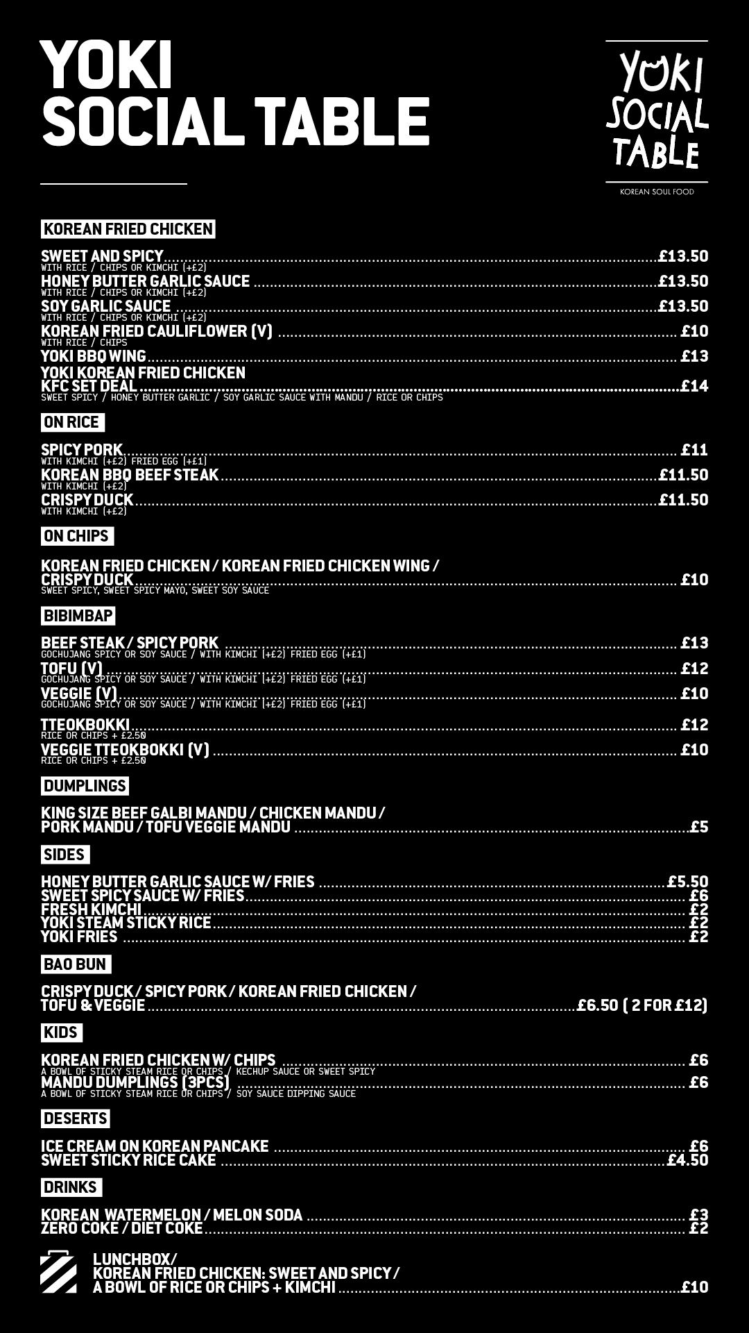 Yoki Social Table | Liverpool | Baltic Triangle | Korean | BOXPARK